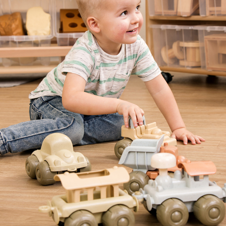 Buy Bio Plastic Small World Vehicles 8pk | TTS