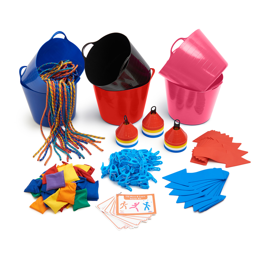 Move & Learn Physical Activity Starter Kit | Play Equipment | TTS