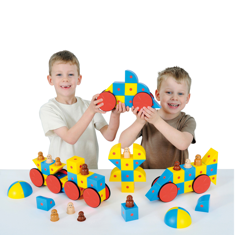 3D Magnetic Blocks | Construction Sets | TTS