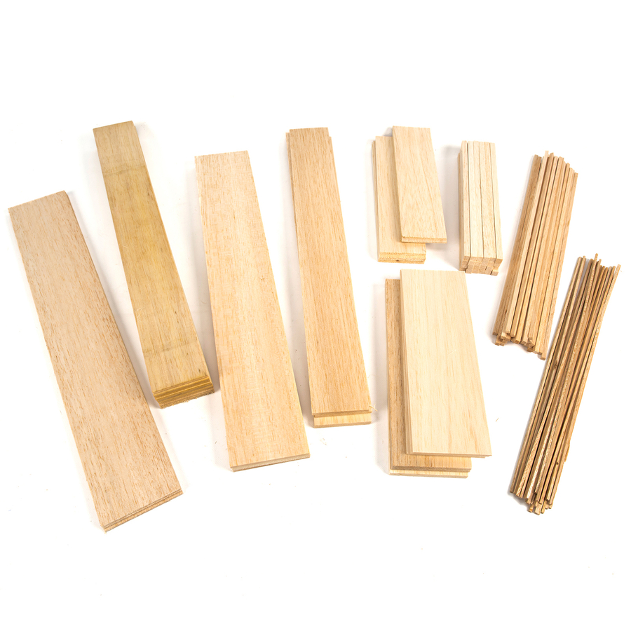 Buy Assorted Balsa Wood 120pk | TTS