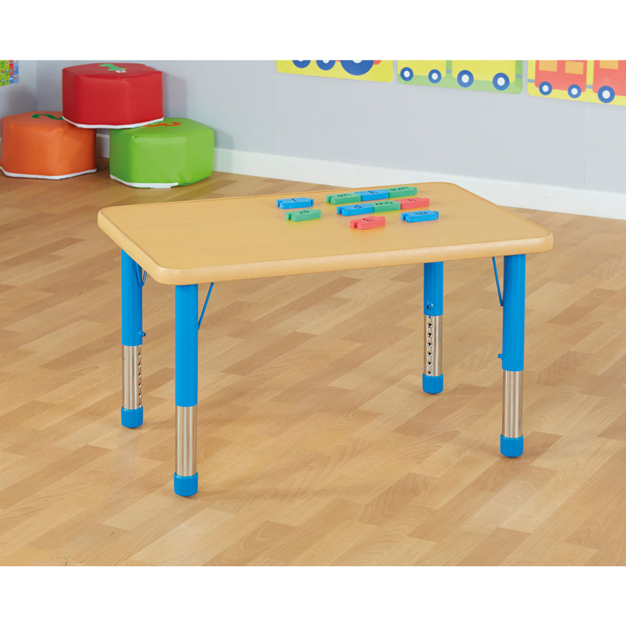 Copenhagen Height Adjustable Rectangular 4 Seater Table | Tables | TTS