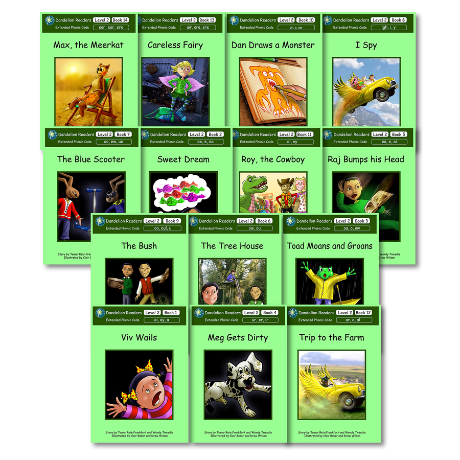 Dandelion Extended Phonic Readers | Literacy Support | TTS