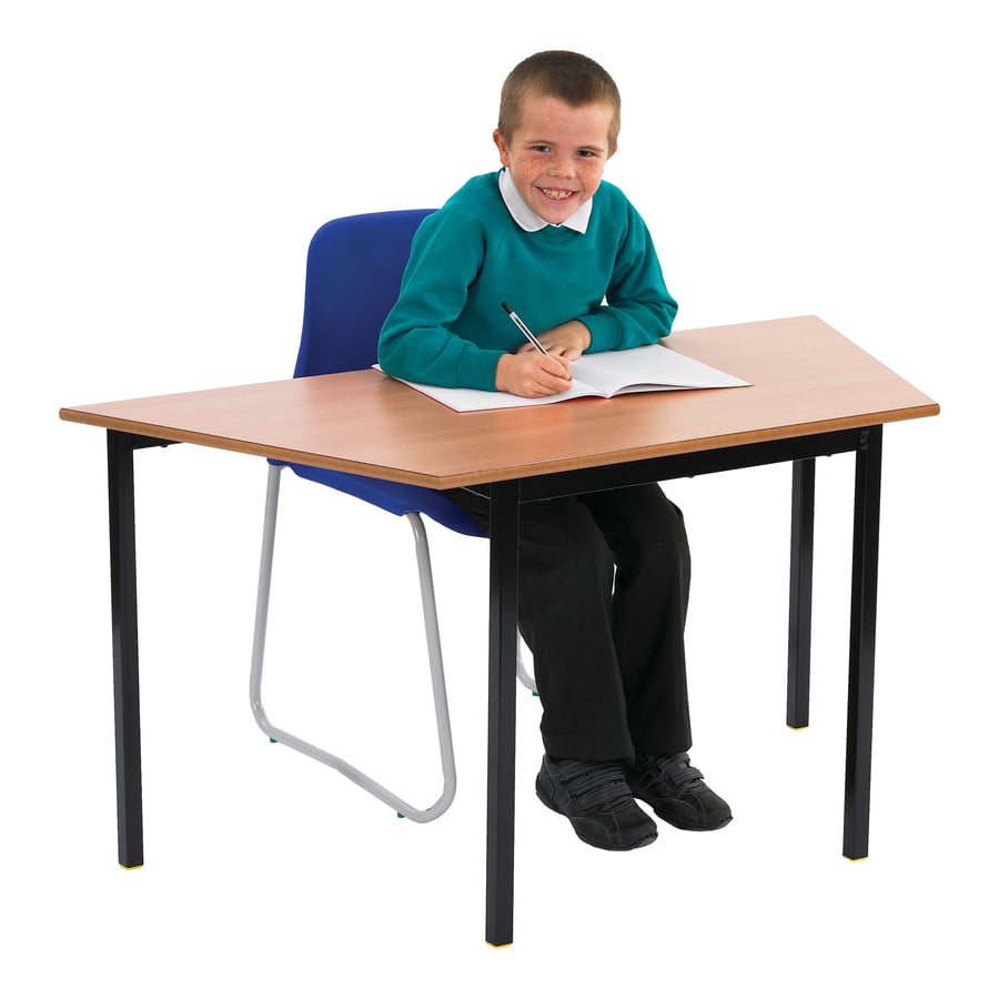 MDF Edge Welded Frame Trapezoidal Table | Tables | TTS